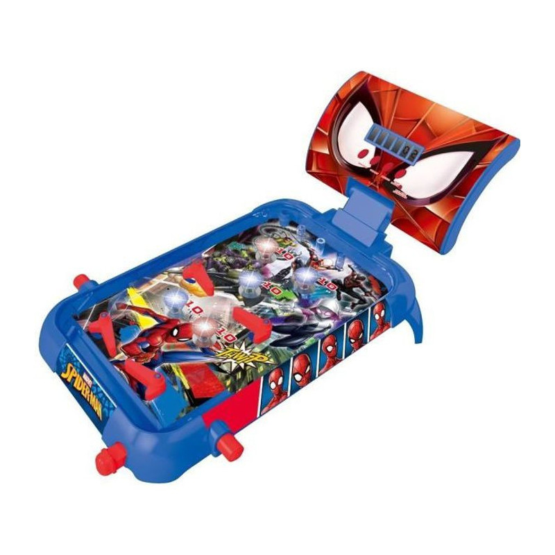 SPIDER-MAN - Flipper Électronique - Effets lumineux et sonores - LEXIBOOK SPIDER-MAN - Flipper Électronique - Effets lumineux et sonores - LEXIBOOK