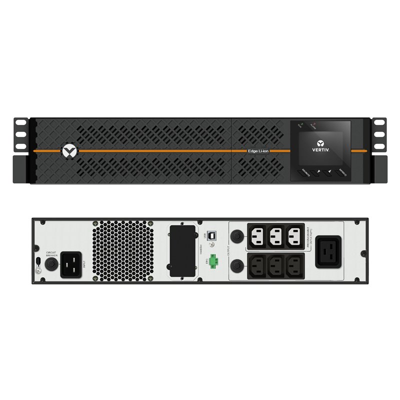 Vertiv EDGELI-2200IRT2U alimentation d'énergie non interruptible ...
