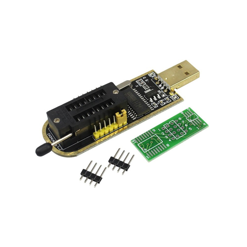 CH341A 24 25 Series EEPROM Flash BIOS USB Programmer with Software ...